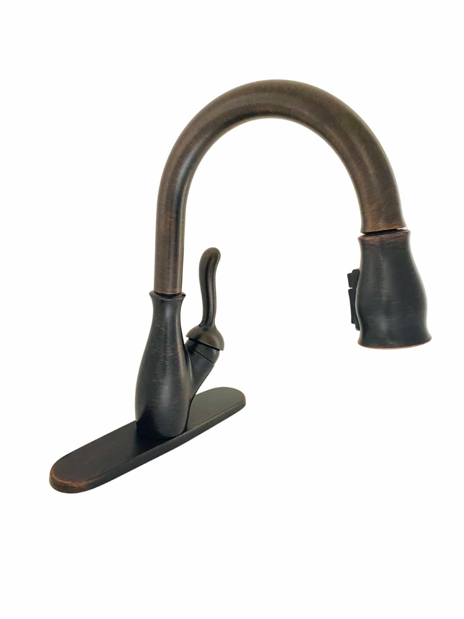 Delta 9178-RB-DST Leland Single Handle Pull-Down Kitchen Faucet With ...