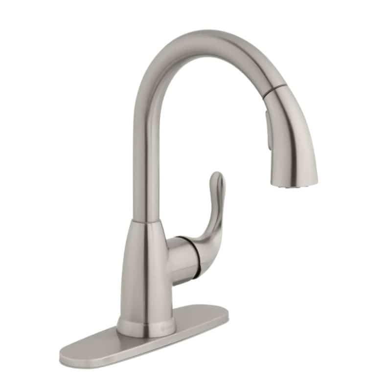 Glacier Bay 1003 228 365 Dylan Single-Handle Pull-Down Kitchen Faucet ...