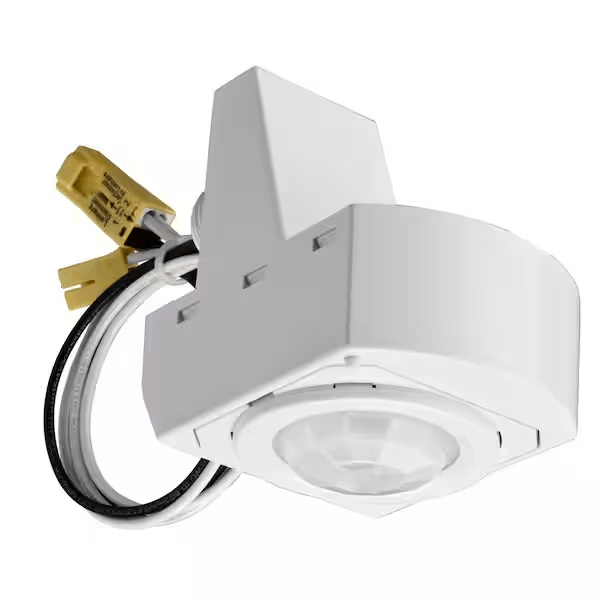 Lithonia Lighting MSX12 360° Mounted White Motion Sensor Fixture ...