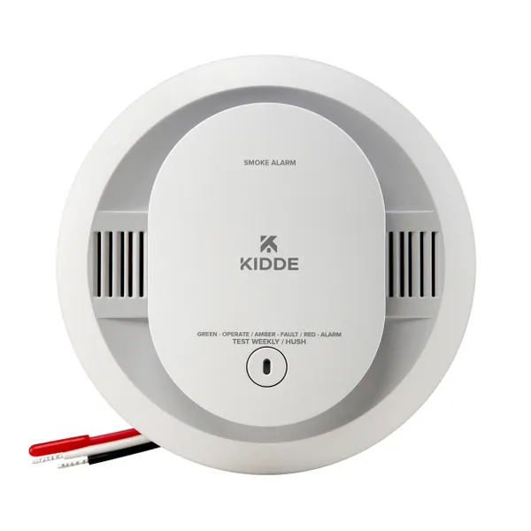Kidde 21032827 4-Pack Hardwired Interconnected Smoke Detector with ...