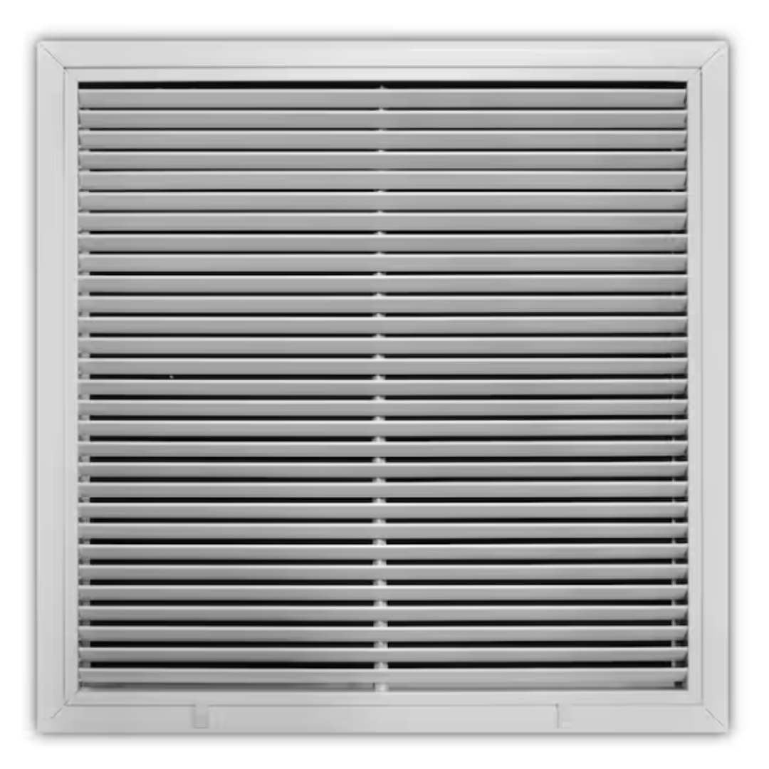 Everbilt EA29012X12 12 in. x 12 in. Aluminum Fixed Bar Return Air ...