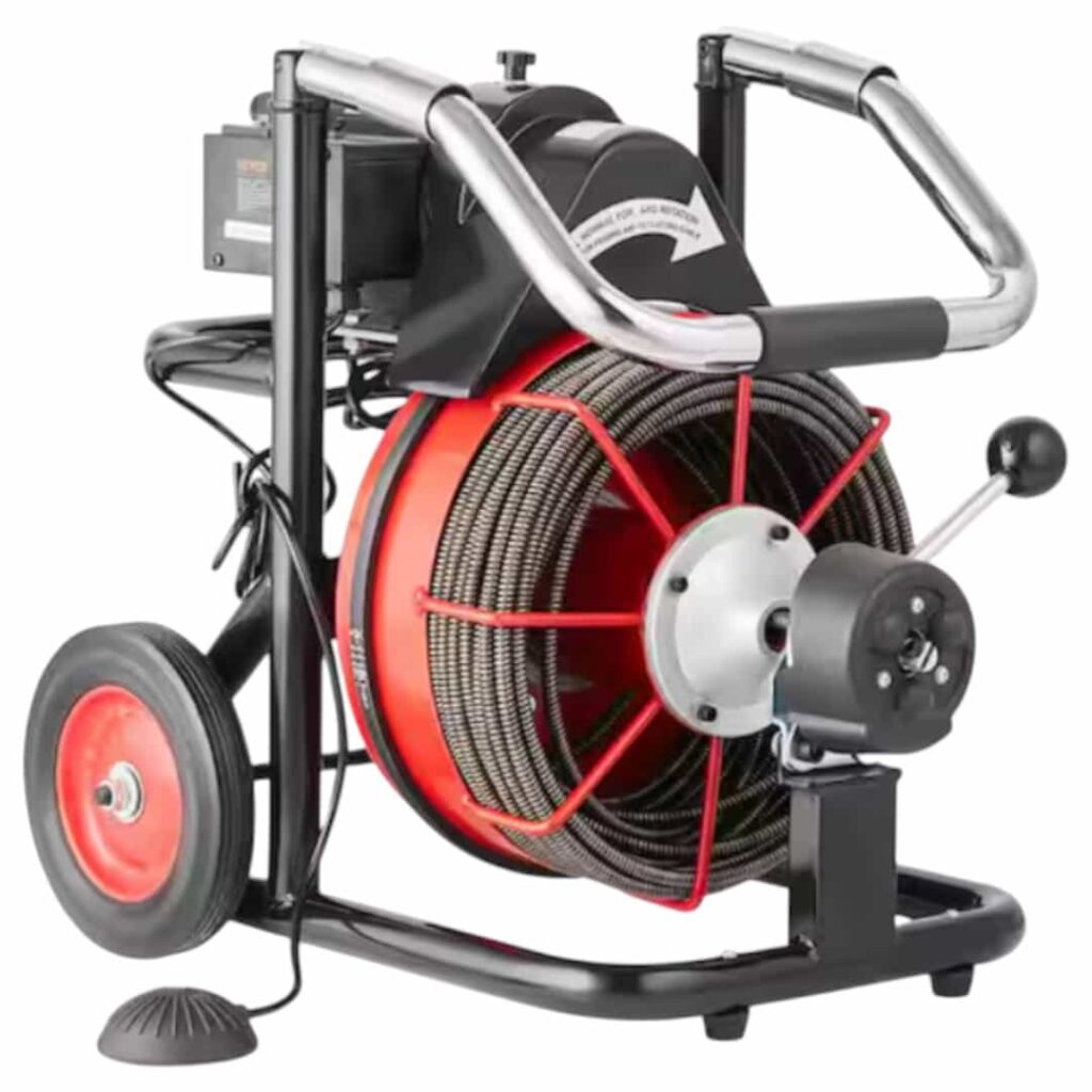 SKYSHALO ZDJJKLSGDSTJZRVU4V1-0708 Drain Cleaning Machine 100 ft. x 3/8 ...