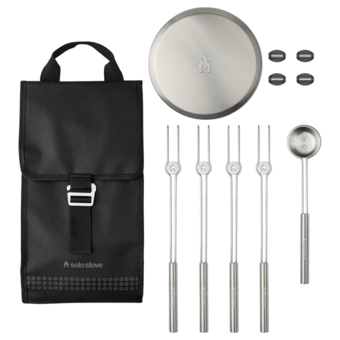 Solo Stove 90412153 10 pc Mesa XL Tabletop Firepit Tool Kit Stainless ...